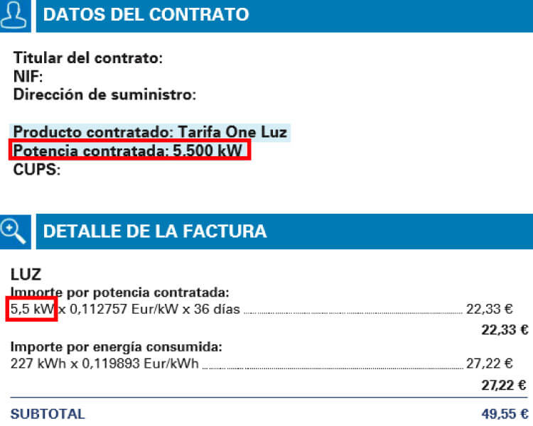 Necesito Cambiar la Potencia Contratada con Endesa | Precio
