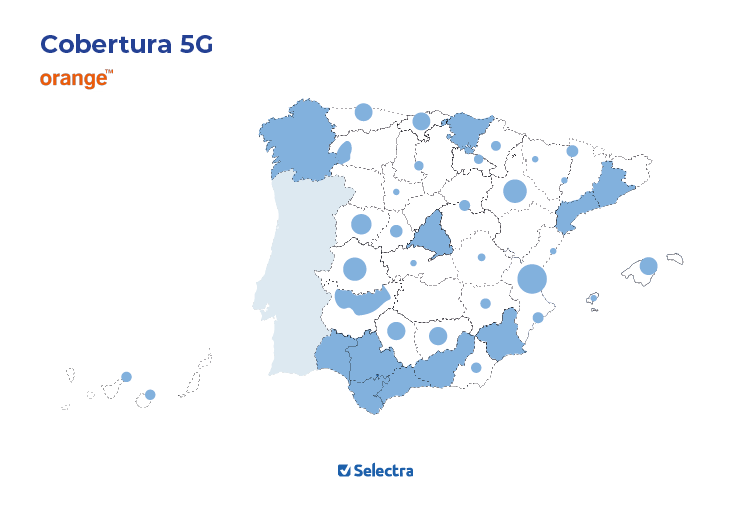 Orange 5G y 5G+: cobertura, ventajas y tarifas disponibles
